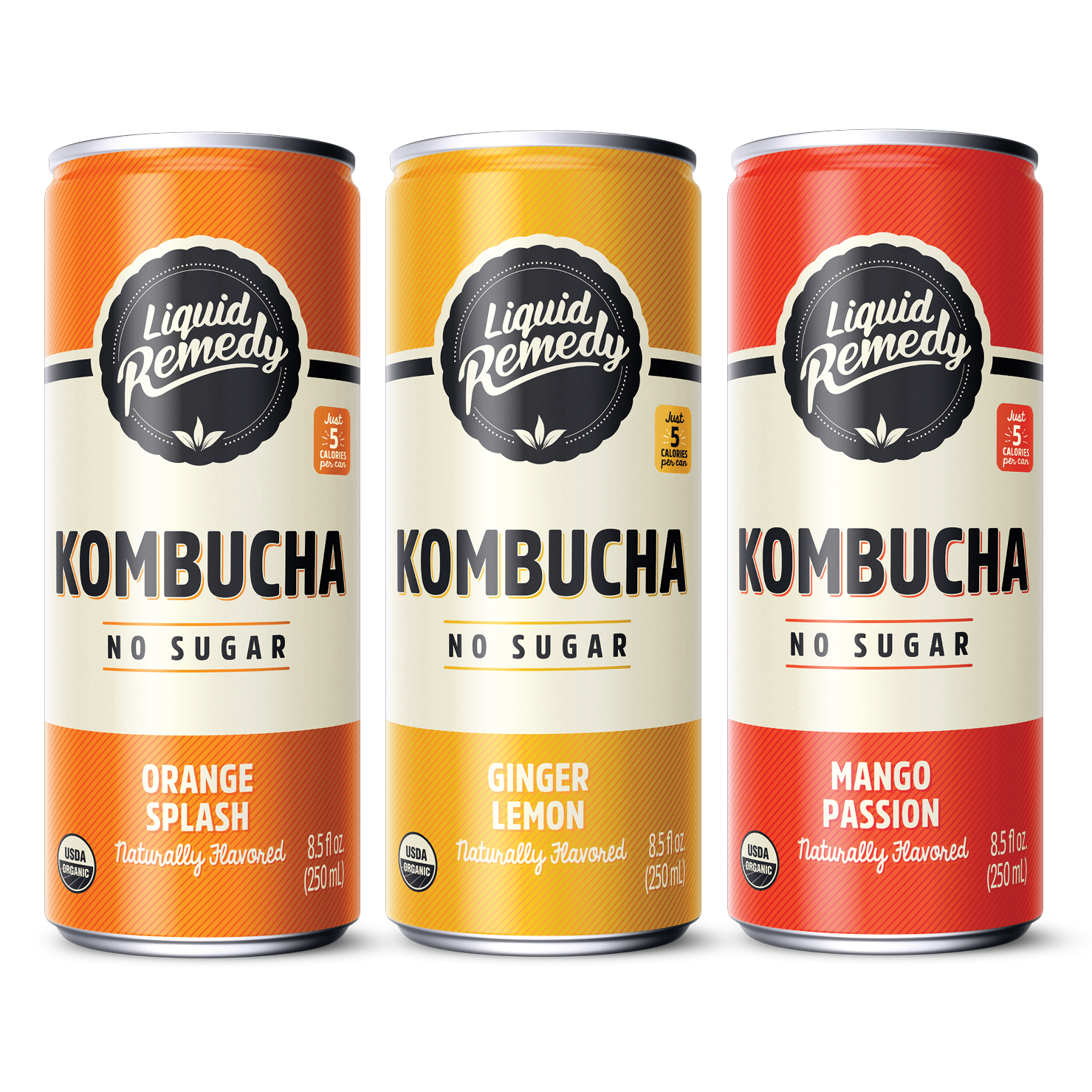 Ginger Lemon Kombucha | No Sugar Drink | Liquid Remedy Kombucha ...