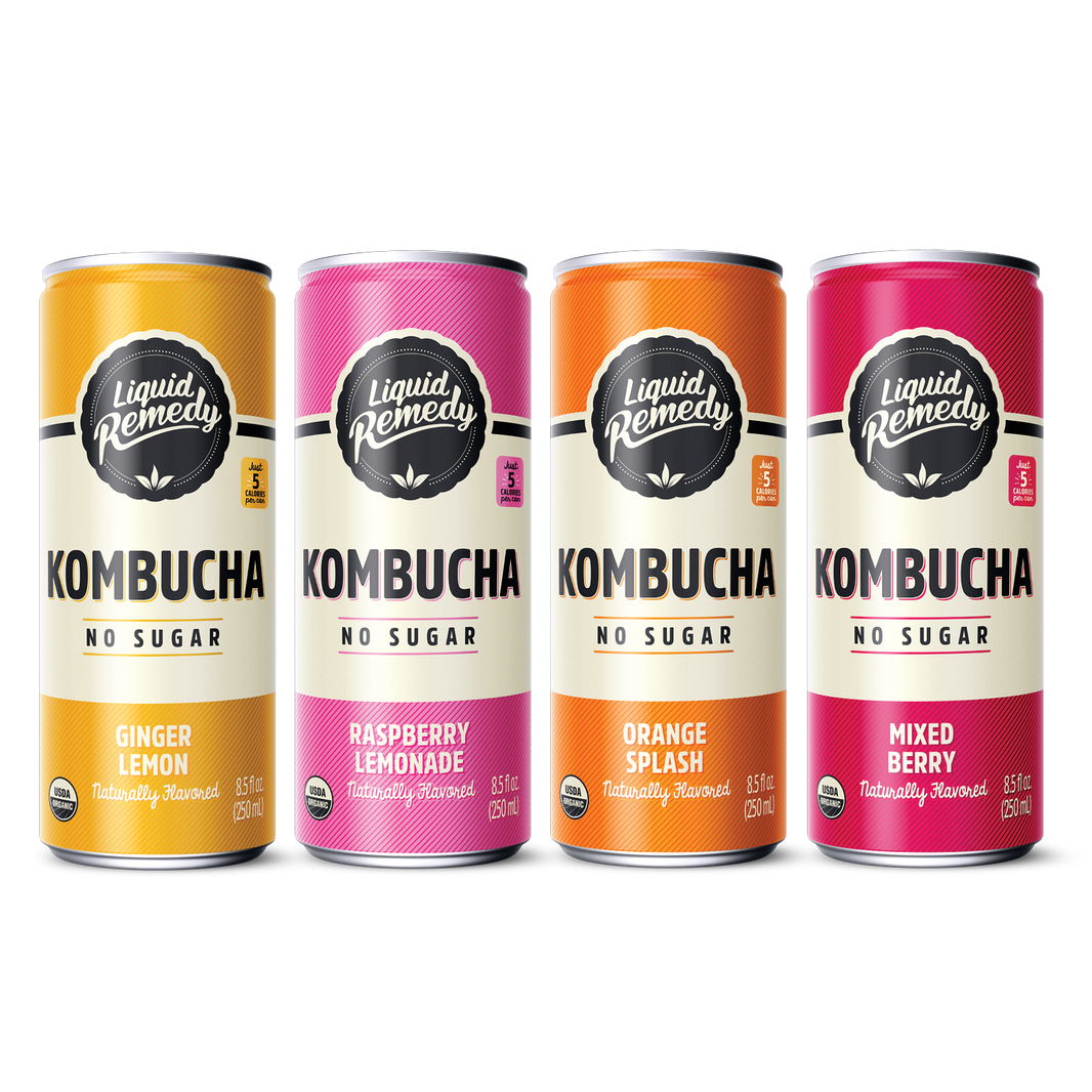 Kombucha – Liquid Remedy | No Sugar and Live Cultured