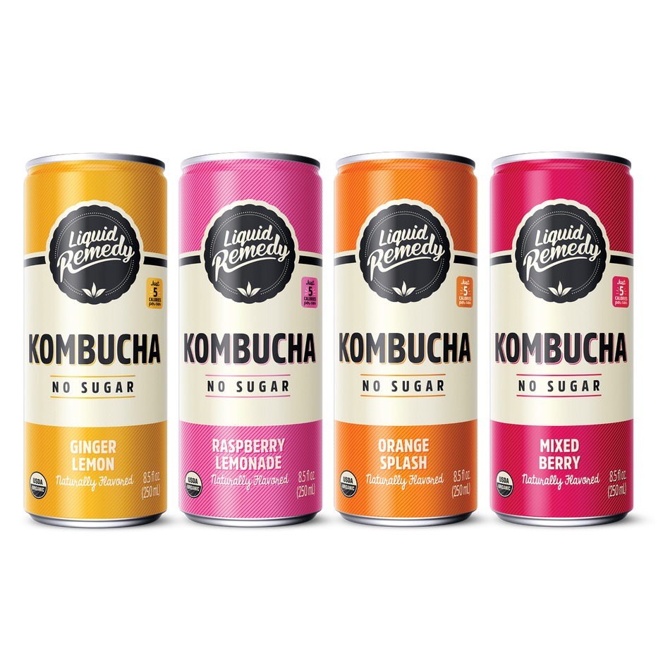 Kombucha – Liquid Remedy | No Sugar and Live Cultured
