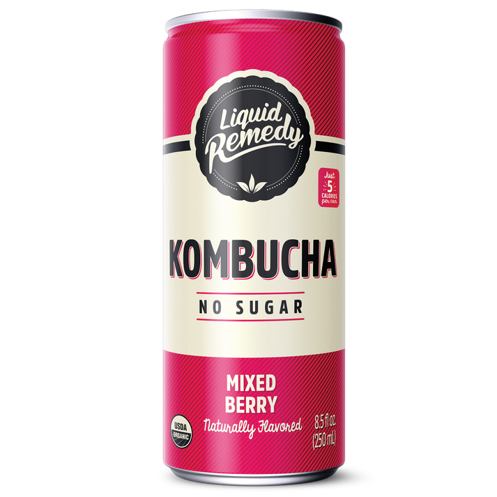 Mixed Berry Kombucha | Vegan Friendly | Liquid Remedy Kombucha – Liquid ...
